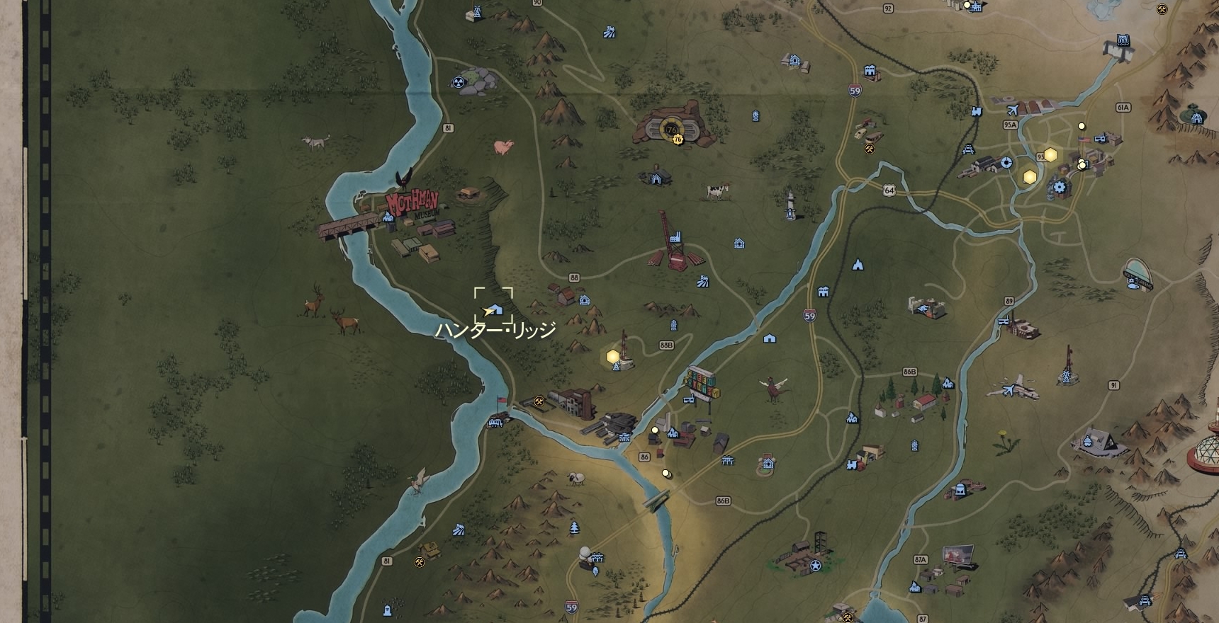 ハンター・リッジ - Fallout 76 (フォールアウト76) 日本語攻略 Wiki